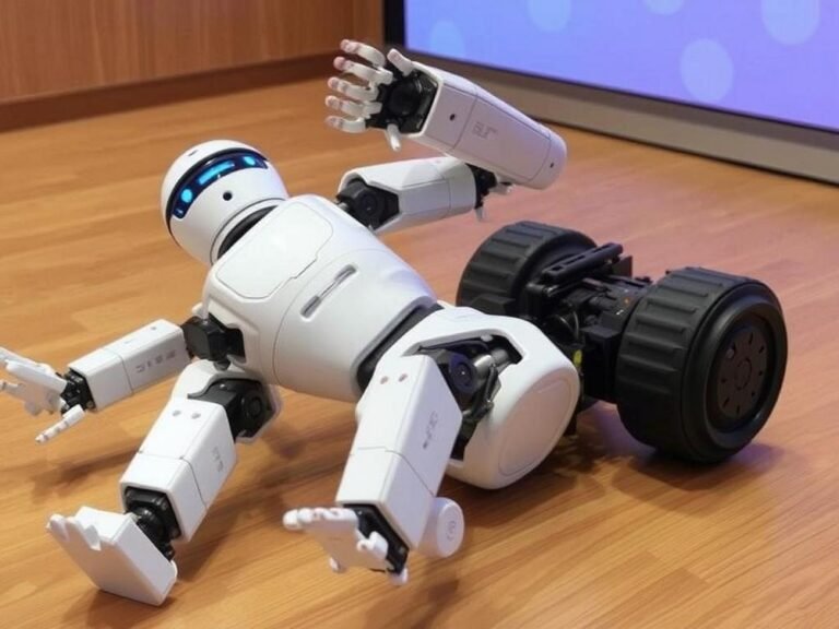 When Russia's First AI Humanoid Robot Took a Tumble: A Funny Lesson in ...